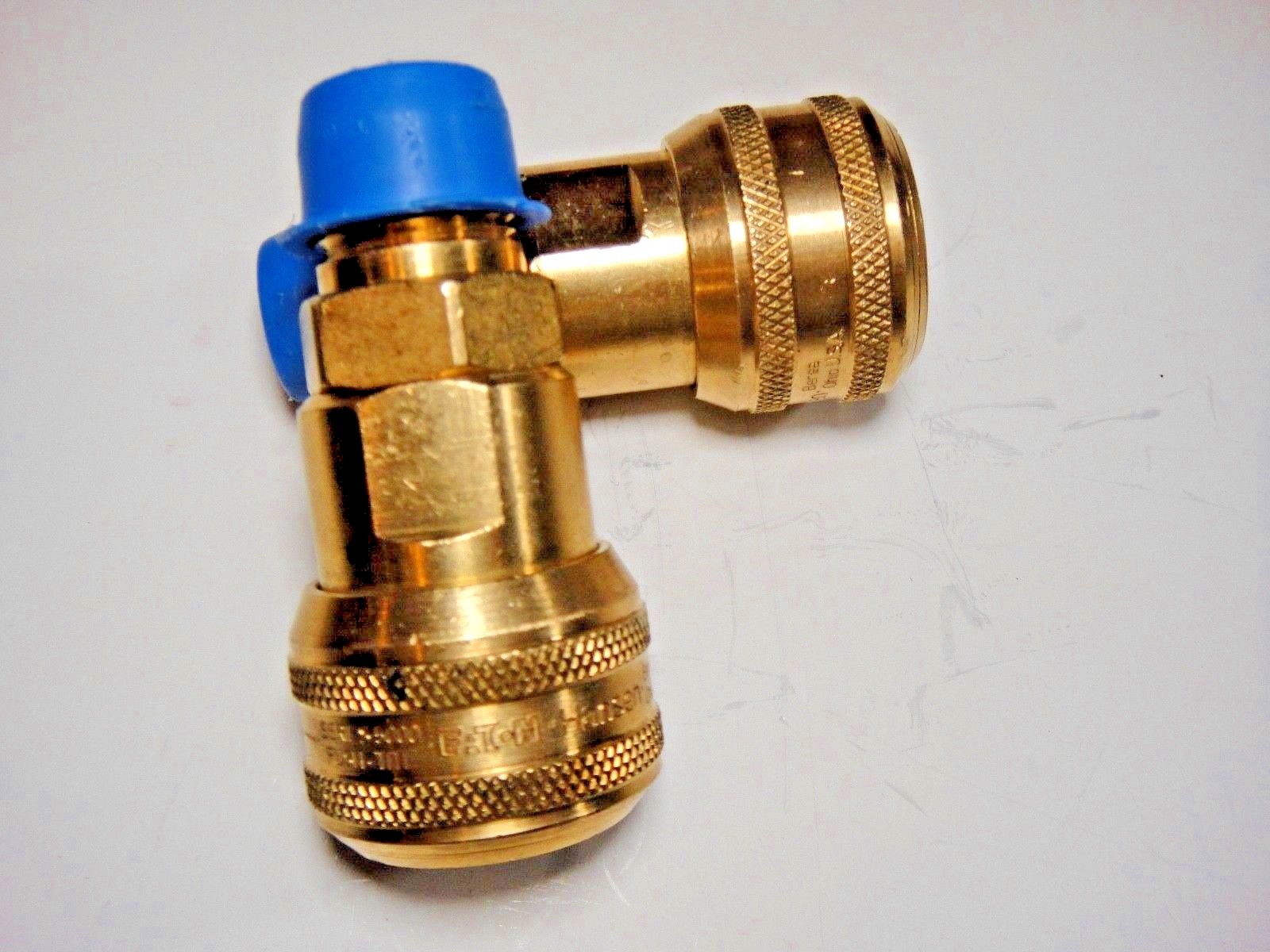 LOT OF 2 EATON HANSEN 5000 SERIES PUSH-TITE NPT 1/2" CONNECTOR FITTING ...