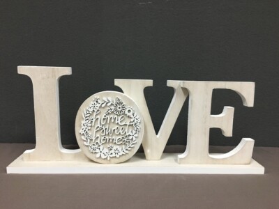 large LOVE TABLE TOP LETTER Decorations home decor 45CM | eBay Australia