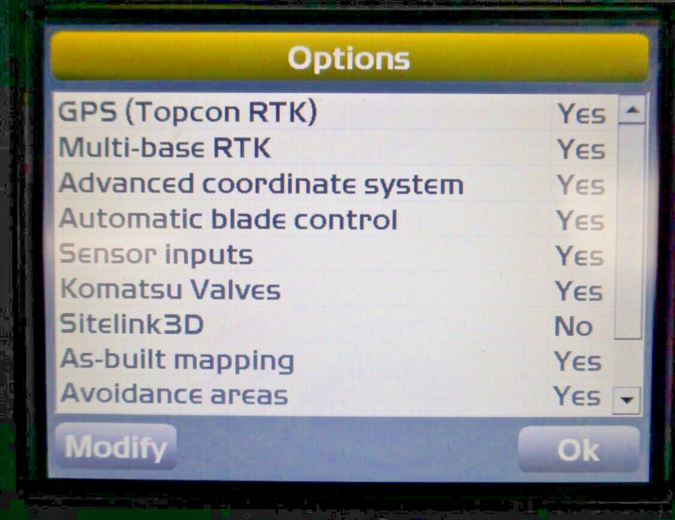 Komatsu 3DMC v.12.2 Monitor Machine Control Display Advanced Dozer Topcon GX55 | eBay