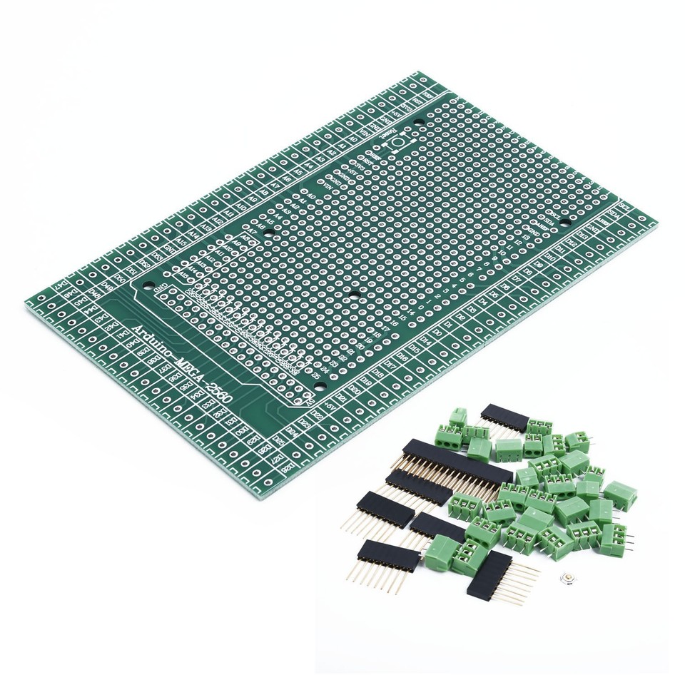 MEGA-2560 R31 Prototypes Screw Terminals Block Shields Boards Kit For ...