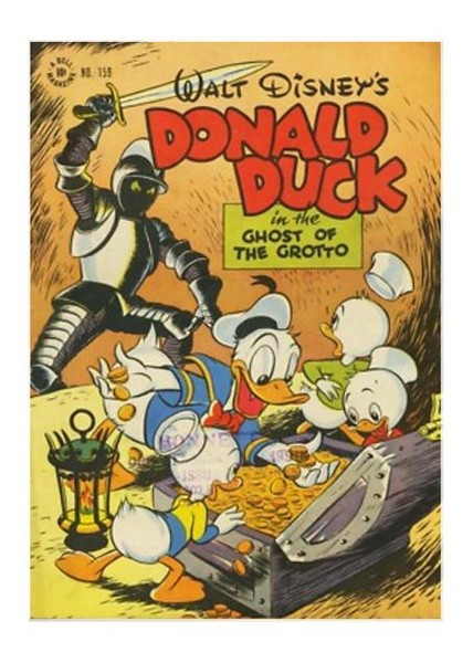 Four Color #159 - Donald Duck in The Ghost of the Grotto (Aug 1947 ...