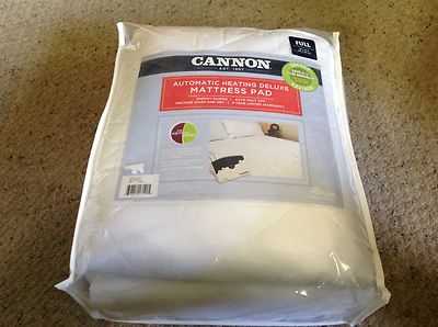 Cannon Deluxe Heated Mattress Pad w/ One Digital Controller, FULL | eBay