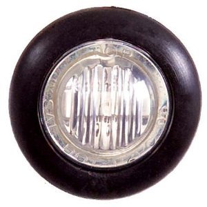 2 x 3/4" BRIGHT WHITE MARKER LIGHTS with 3 LED's each light new item ...