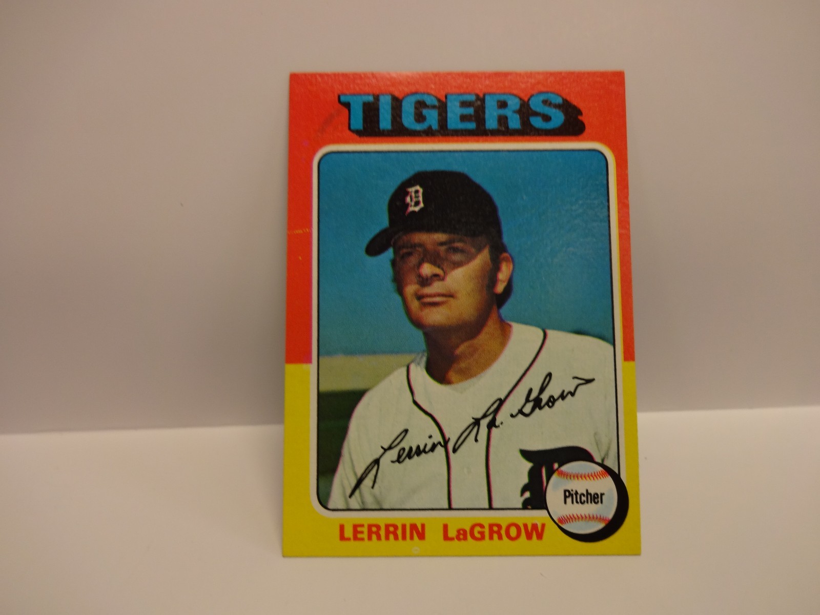 1975 Topps Lerrin LaGrow Card # 116 Detroit Tigers | eBay