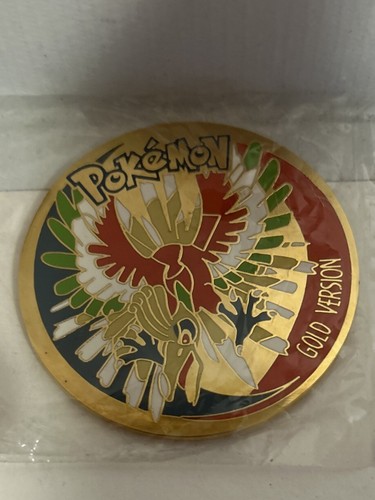 New & Sealed Pokémon Gold & Silver Coin 1999 E3 (Ho-Oh and Lugia ...