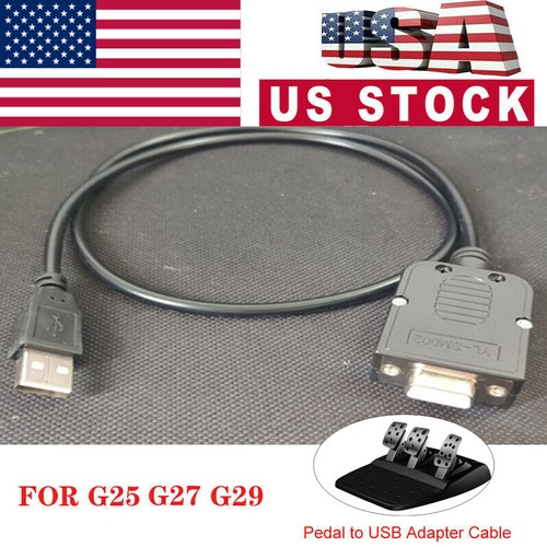 USB Adapter Cable Converter for Logitech G29 G27 G25 G920 Pedal ...