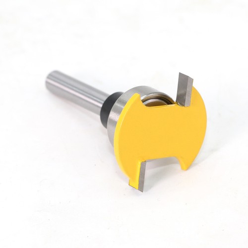 1/4 6mm Shank T Slot Bearing Groove Top Spoilboard Surfacing Router Bit ...