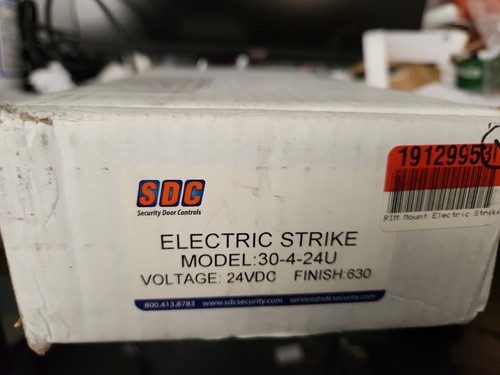 SDC 30-4-24U Electric Strike | eBay