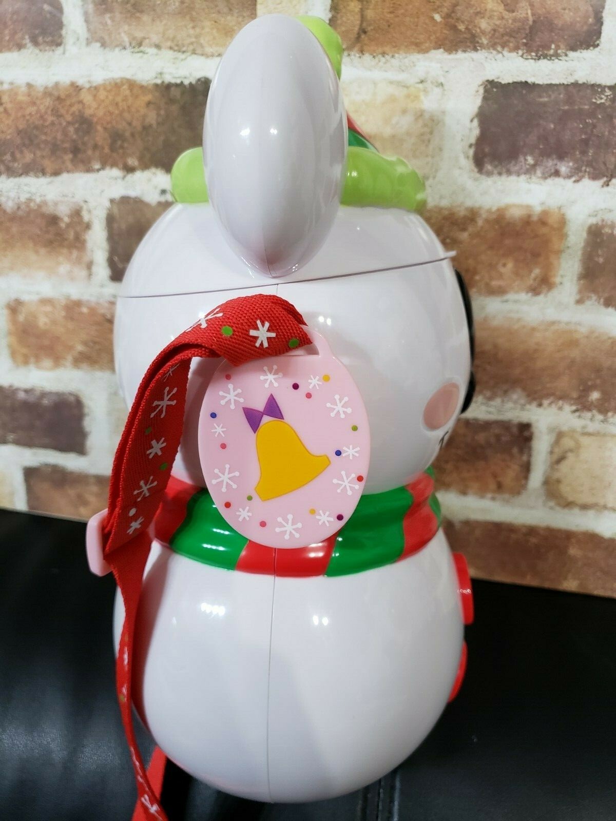 Tokyo Disney Resort Christmas Mickey mouse Snowman Popcorn Bucket ...
