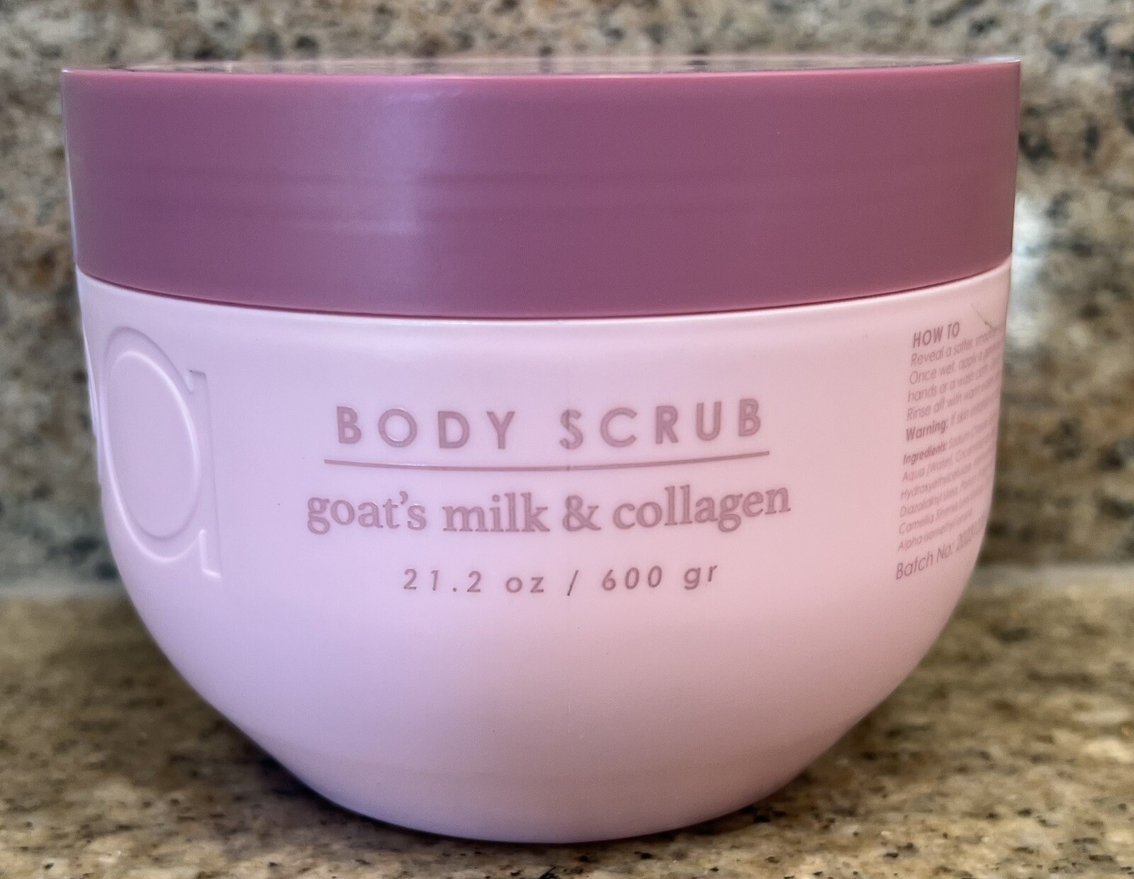 Ciroa Goat’s Milk & Collagen ECOPURE Body Scrub 21.2 fl oz | eBay