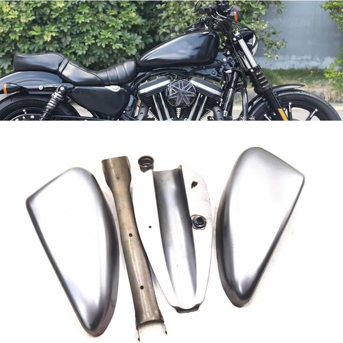 Universal Fit All Motorcycle Model Handmade Silver Fuel Tank DIY 1 Set ...