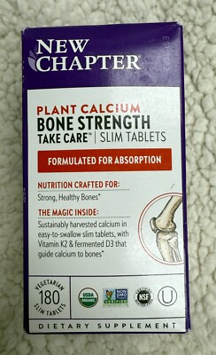 New Chapter Bone Strength Take Care 180 Tablets Exp 06/2026+ | eBay