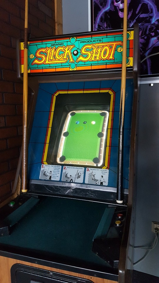Slick Shot Arcade By Grand Products, original coin op video game ...