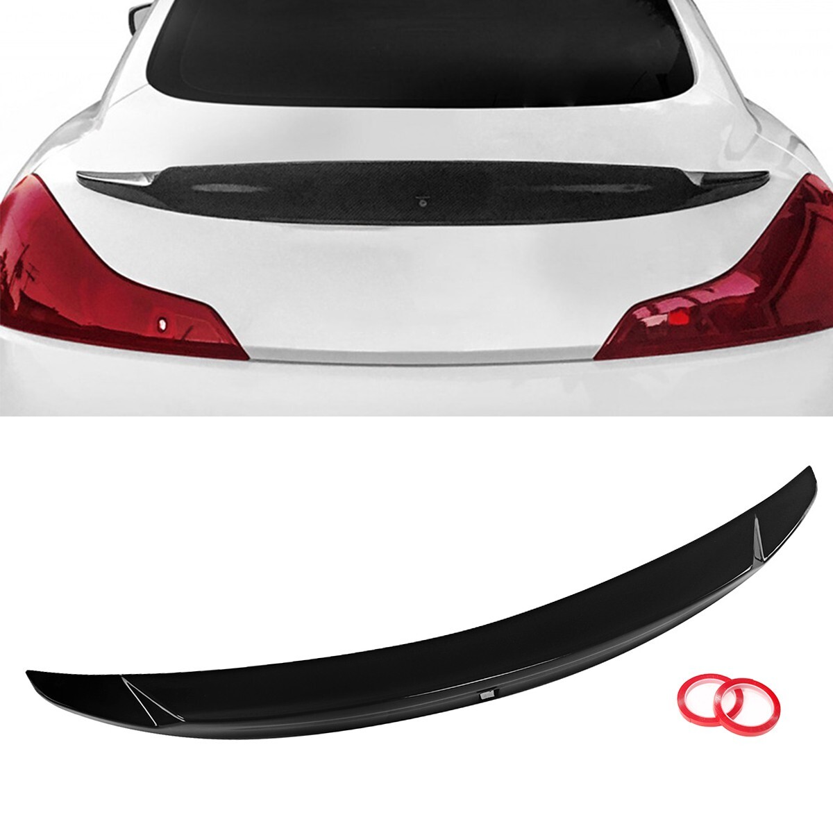 Infiniti G37 Ipl Rear Spoiler Infiniti G37 Coupe 2008 2013 Custom Post