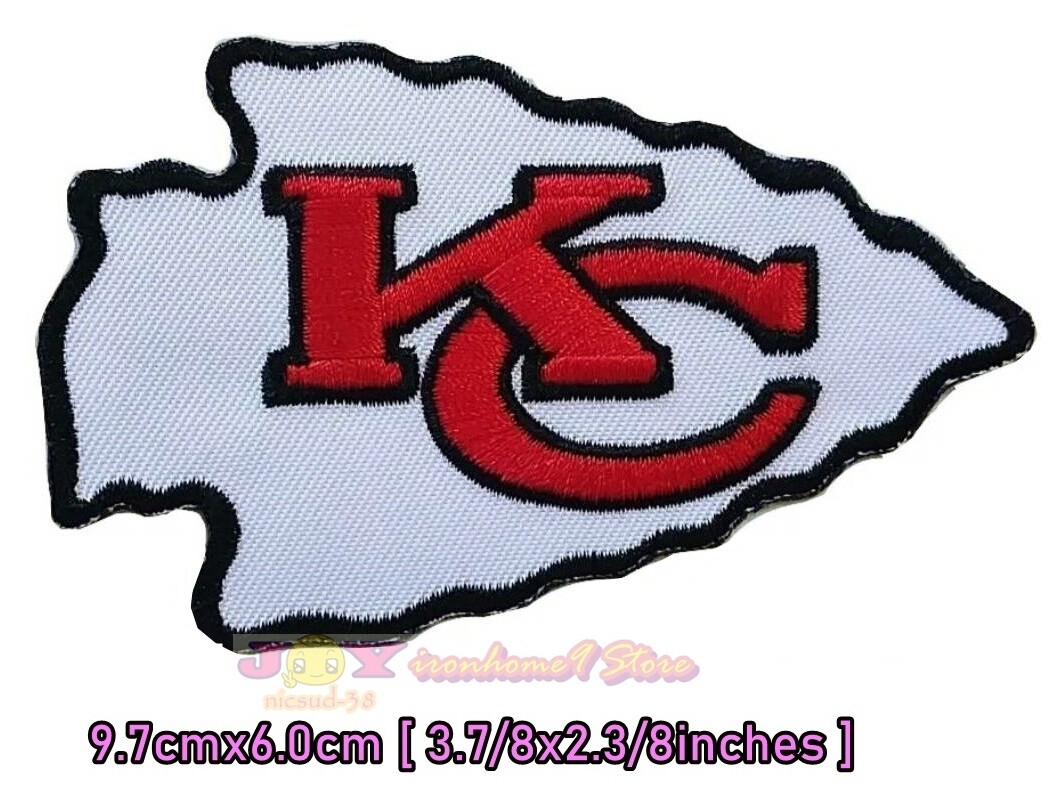 Kansas City KC Chiefs Football Patches Embriodery-iron,Sewing on ...