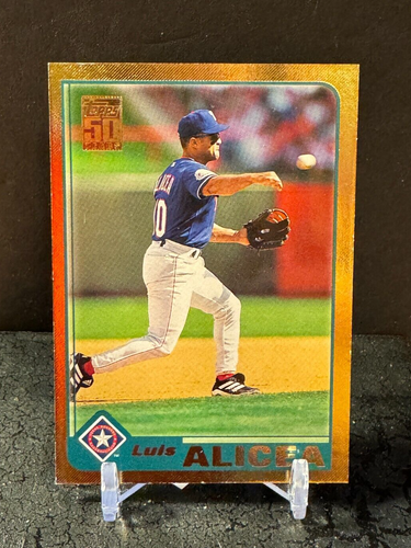 2001 Topps Baseball Luis Alicea Card #202 #1004/2001 | eBay
