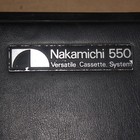 Nakamichi 550 Professional Tape Player Versatile Cassette System ...