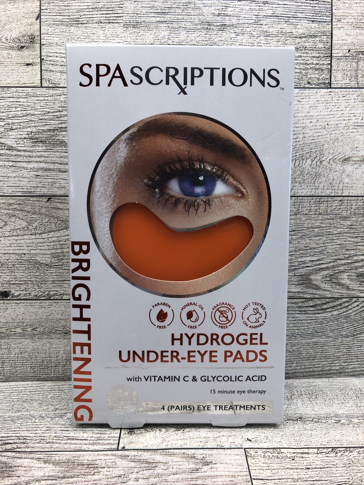 Spa Scriptions Brightening Hydrogel Under-Eye Pads 4 Pairs | eBay