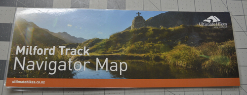 Ultimate Hikes Milford Track Map New Zealand Guided Walk Guide ...