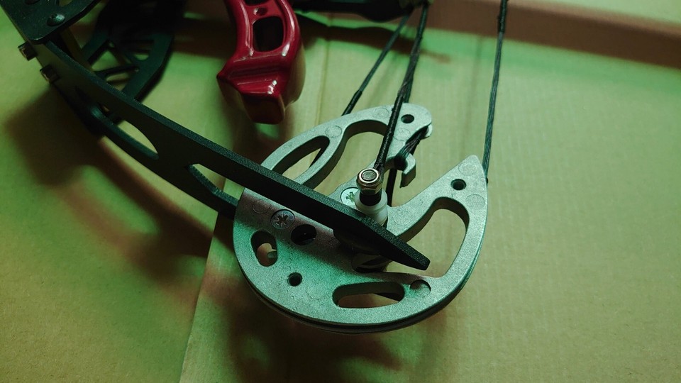 Full Metal Repeating Compound Bow Rapid 40 Balls Automatic Self Loading ...