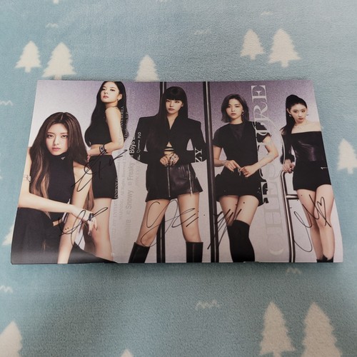 ITZY CHESHIRE STANDARD AUTOGRAPHED SIGNED PROMO ALBUM(1 | eBay
