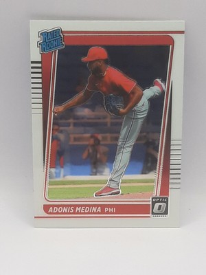 2021 Donruss Optic Rated Rookie Adonis Medina #83 Philadelphia | eBay