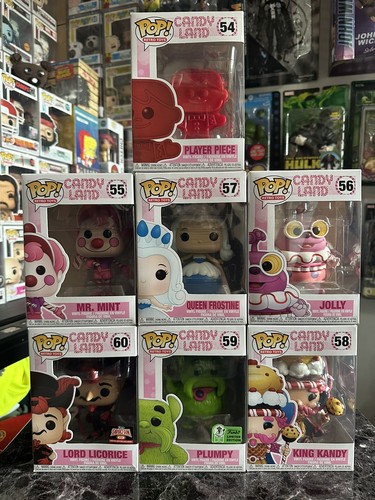 Candyland Funko Pop Lot/Complete Set Of 7 | eBay