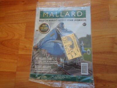 O GAUGE HACHETTE BUILD YOUR OWN THE MALLARD LOCOMOTIVE MODEL TRAIN ...