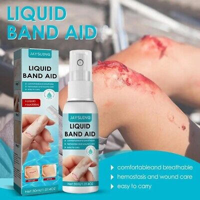New Body Skin Glue Medical Adhesive Liquid Bandage Wounds First Aid UK ...