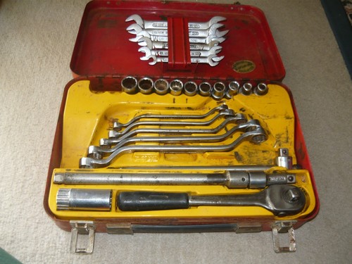 Vintage Sidchrome Metric spanner and socket set | eBay