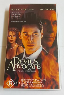 VHS DEVIL'S ADVOCATE • WARNER VIDEO | eBay