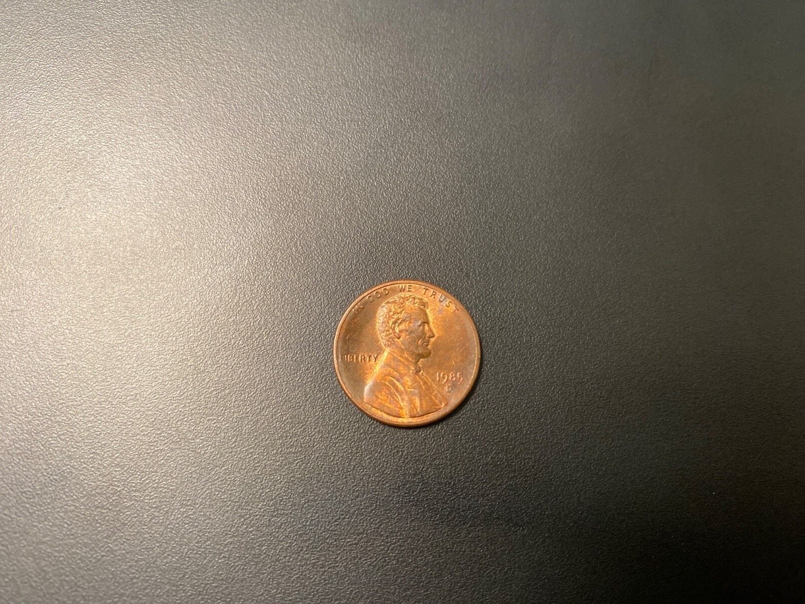 1985 D Lincoln ‘Error’ Penny Rare DDO on & ‘L’ IIBERTY (Liberty) Die ...