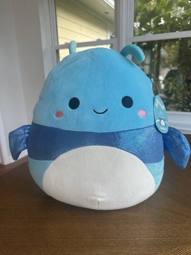 NEW Squishmallows 14-inch Benkamin The Blue Beetle Plush Toy | eBay