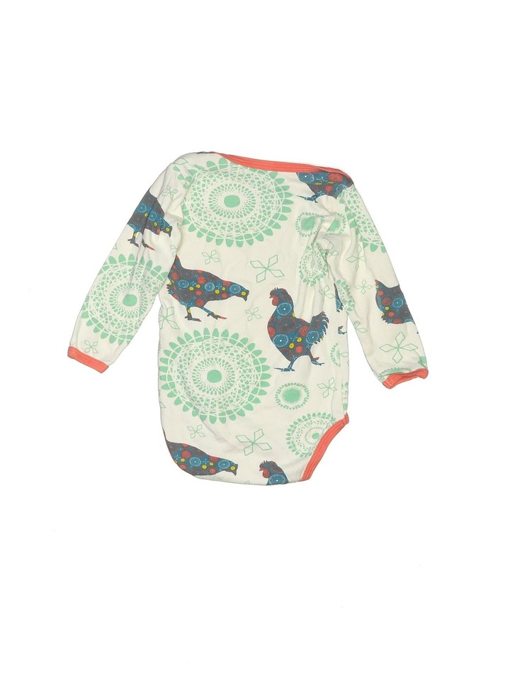 Cat & dogma Girls Ivory Long Sleeve Bodysuit 12-18 Months | eBay