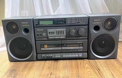 Panasonic RX-DT680 Portabl Boombox Stereo AM-FM Radio, CD, Cassette ...