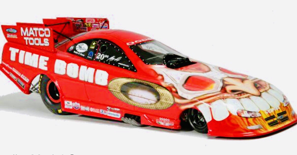 NHRA GARY SCELZI 1:16 MILESTONE Diecast OAKLEY NITRO Funny Car 03 Time ...