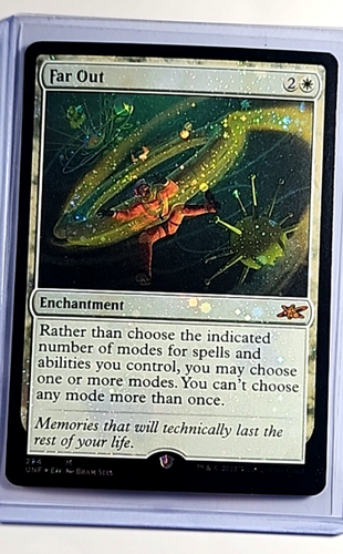 2022 MTG Magic The Gathering UNF Unfinity Galaxy Foil Mythic #294 Far ...