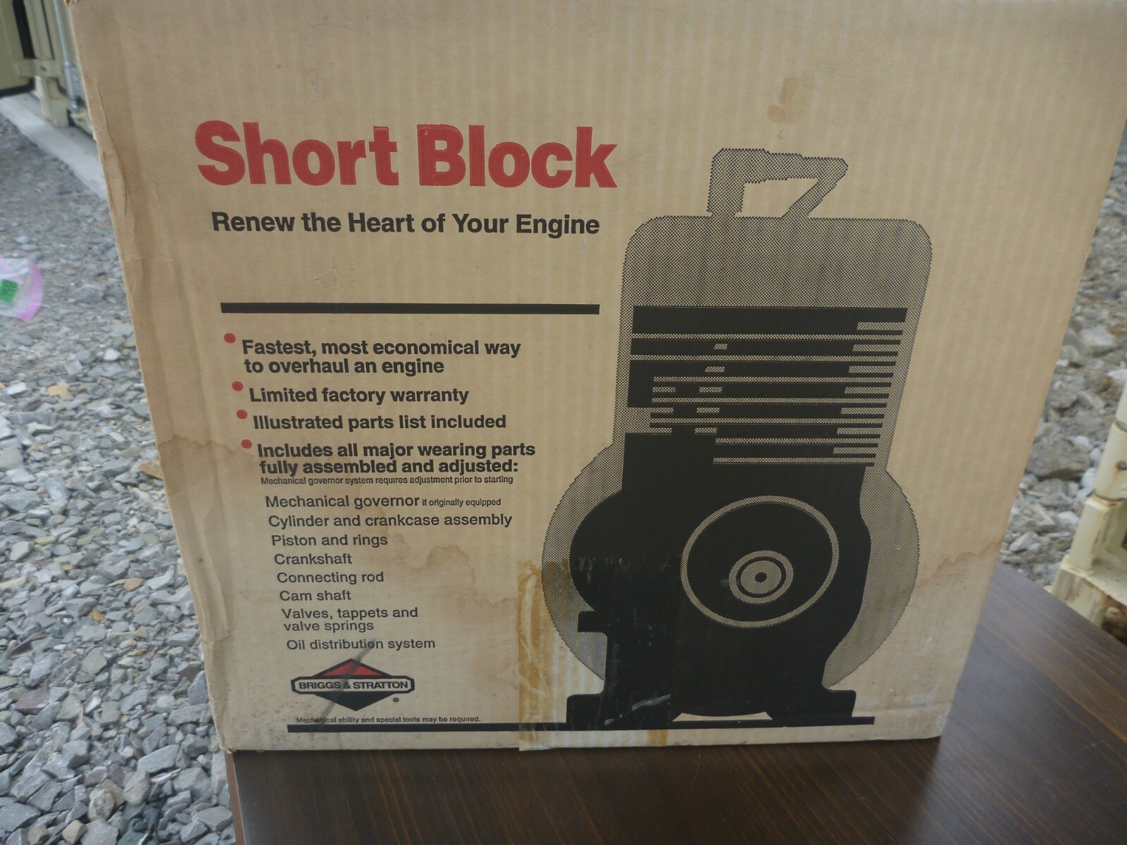 Briggs & Stratton Short Block NOS 493892 | eBay