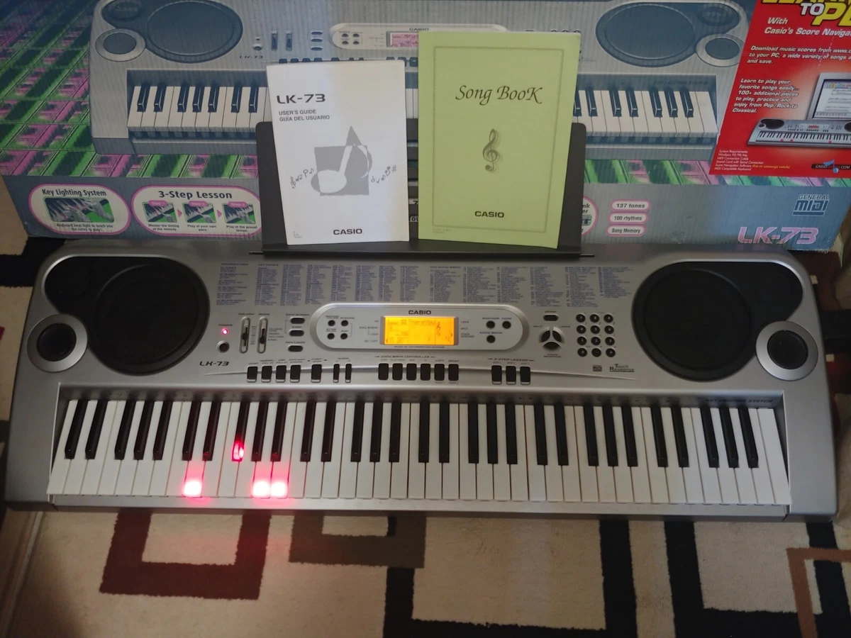 CASIO カシオ 電子キーボード LK-80 - 鍵盤楽器