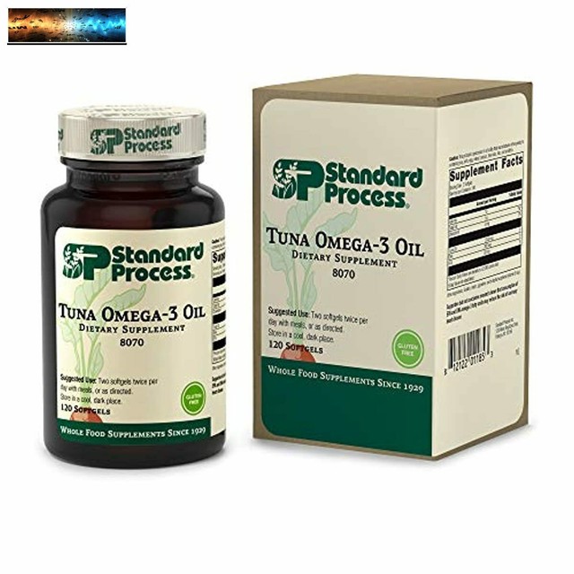 Standard Process Tuna Omega-3 Oil Softgels - 120 Count for sale online ...