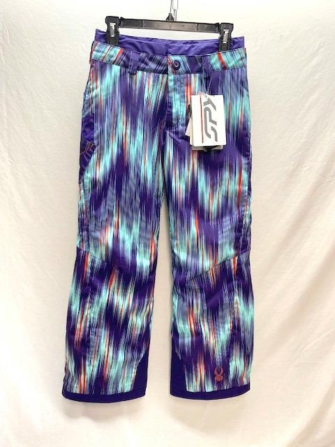 Spyder Girls Vixen Snow Ski Snowboard Pant Regal Dashed Print Sz 14 NEW ...