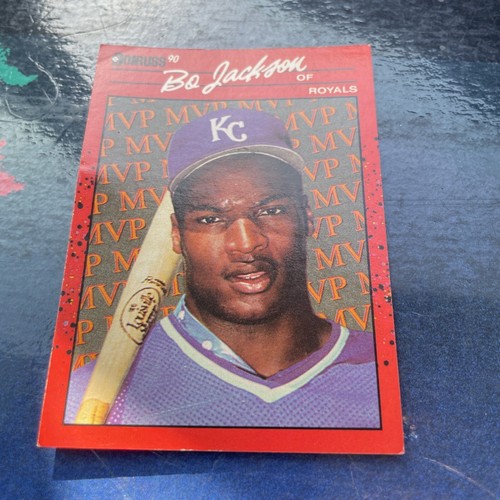 Bo Jackson 1990 Donruss MVP BC-1 Baseball Card Original Out Of The Pack ...