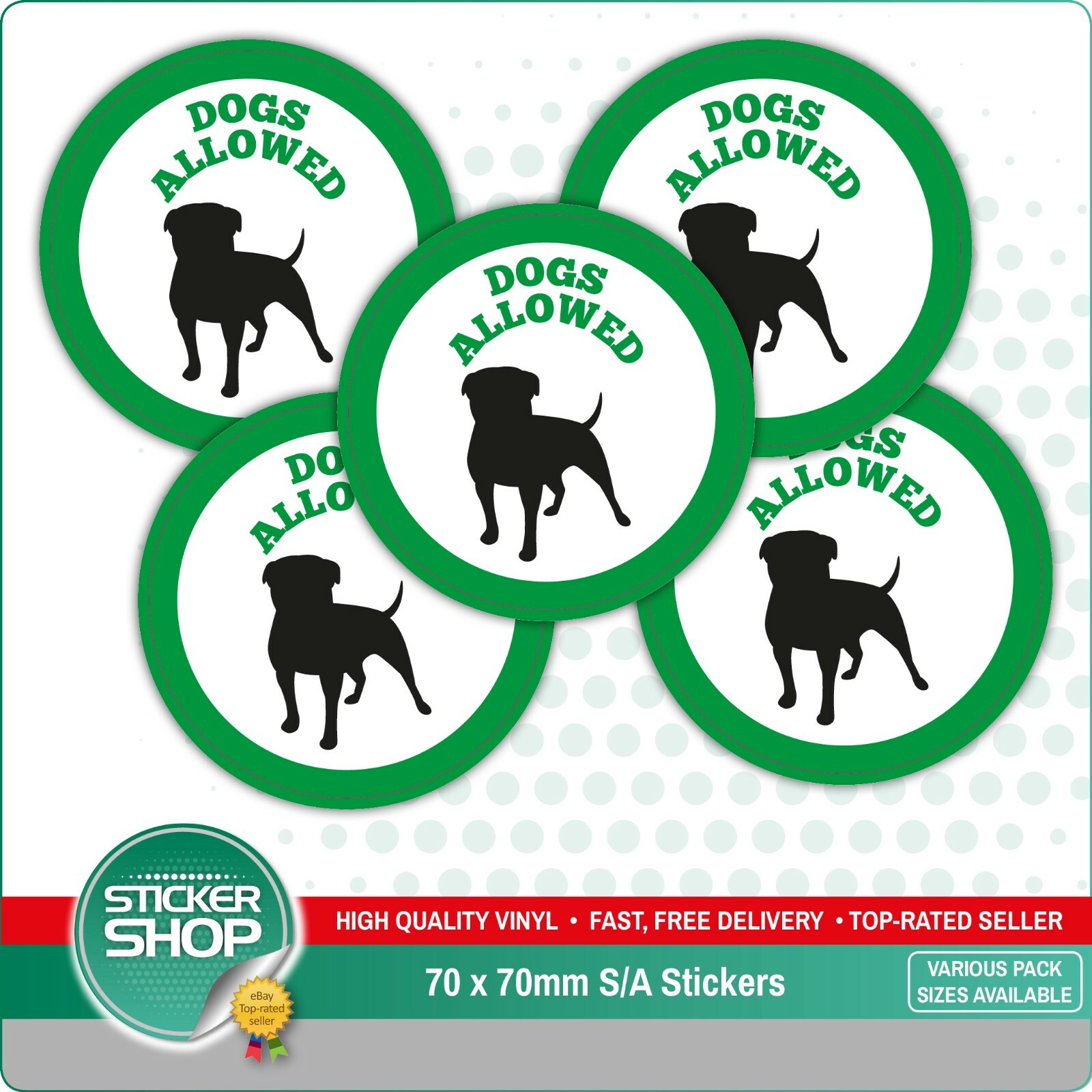 Various Self Adhesive Business Stickers Company Taxi HGV PSV Van Hotel ...