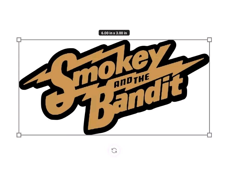 Smokey And The Bandit Logo A Movie Poster For The Film 'Smokey And The