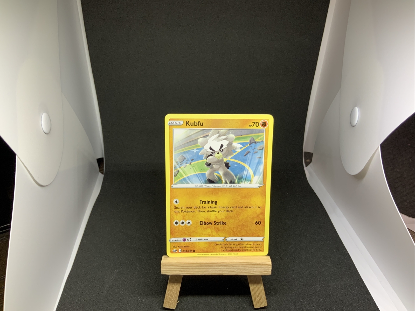 Pokémon TCG Kubfu Chilling Reign 093/198 Regular Common | eBay