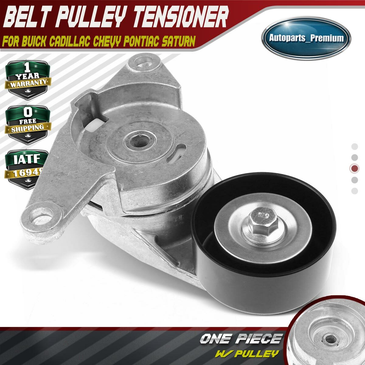 Blet Tensioner for Buick Cadillac Chevy GMC Pontiac Saab Saturn Suzuki ...