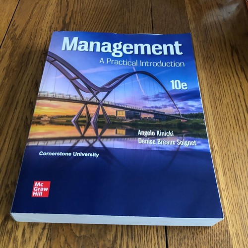 Management: A Practical Introduction 10 Edition Paperback | eBay