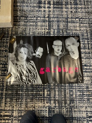 Vintage 1996 Garbage Band Poster 24x36 Almo Sounds Shirley Manson ...