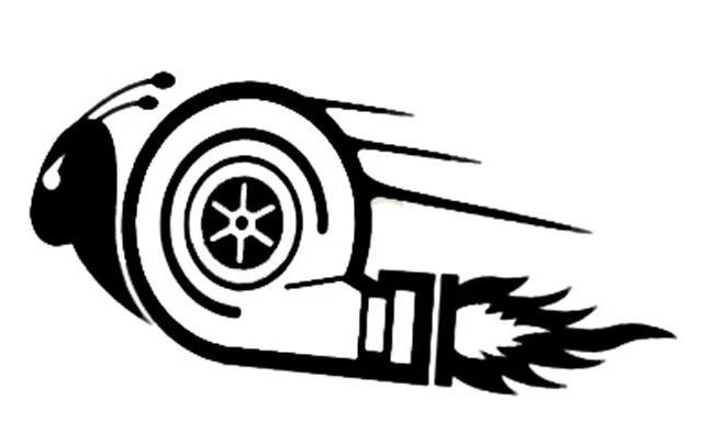 Boosted Turbo S Decal