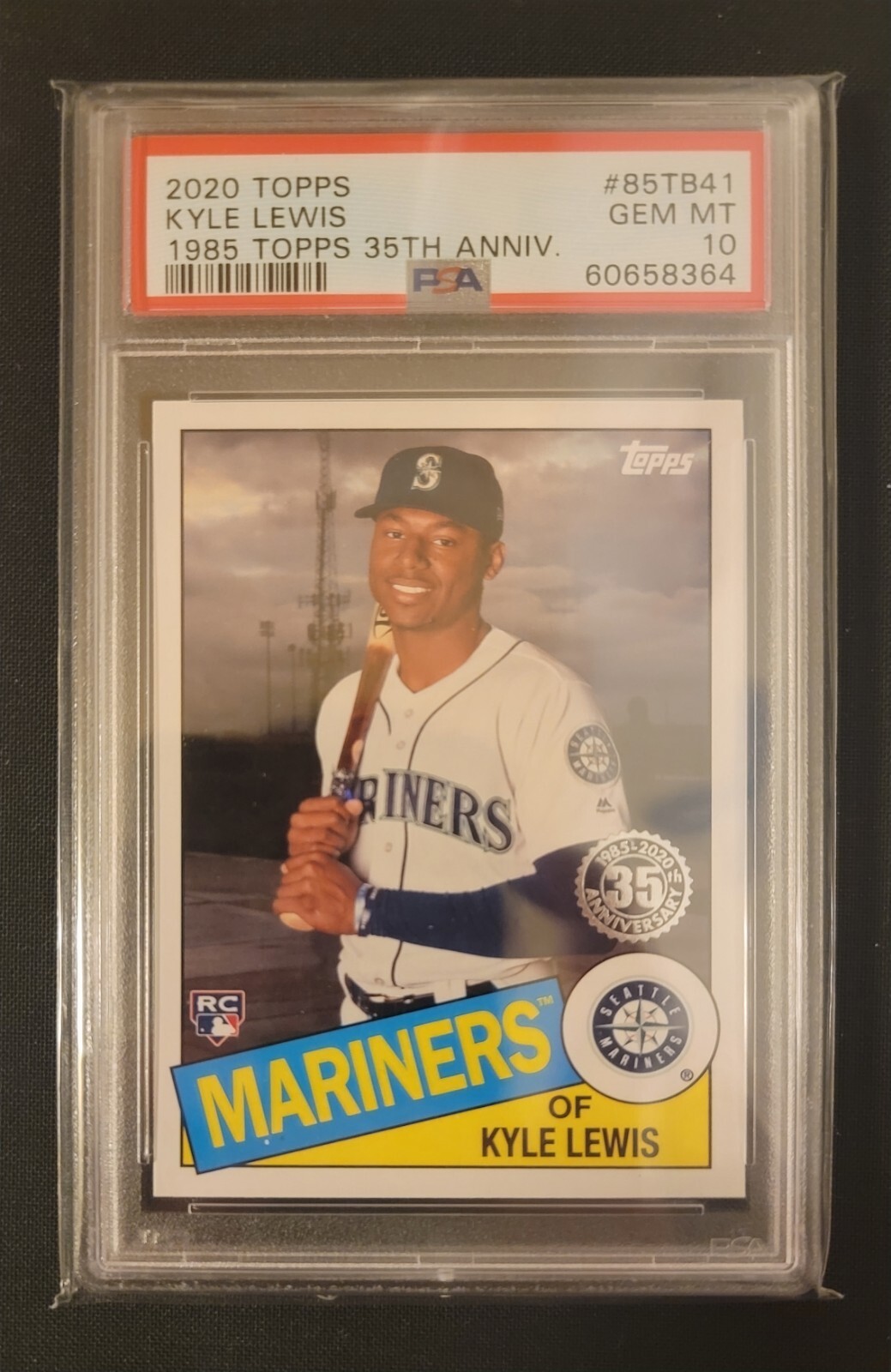 Kyle Lewis 2020 Topps 35th Anniversary. Rookie Mariners. RC PSA 10 | eBay